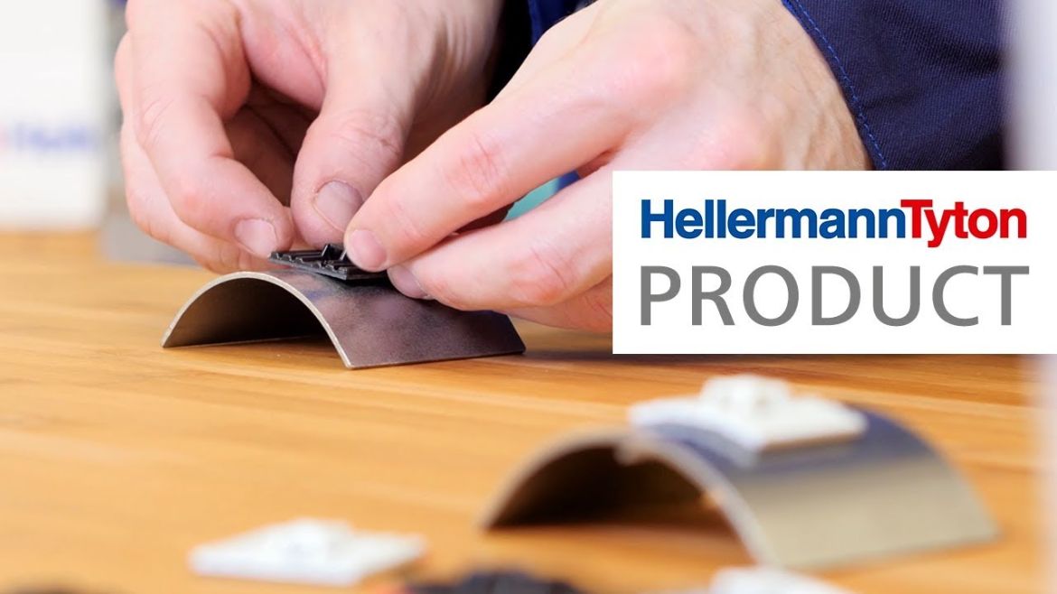 Embases adhésives pour colliers de serrage | HellermannTyton
